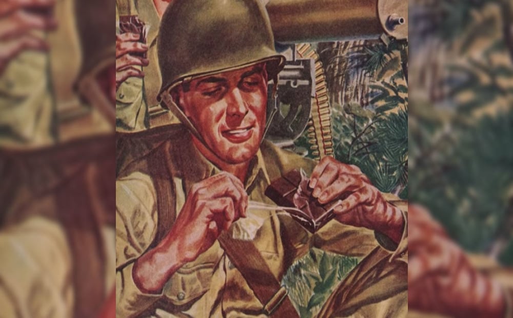 How Chocolate Helped Military Soldiers as a morale booster